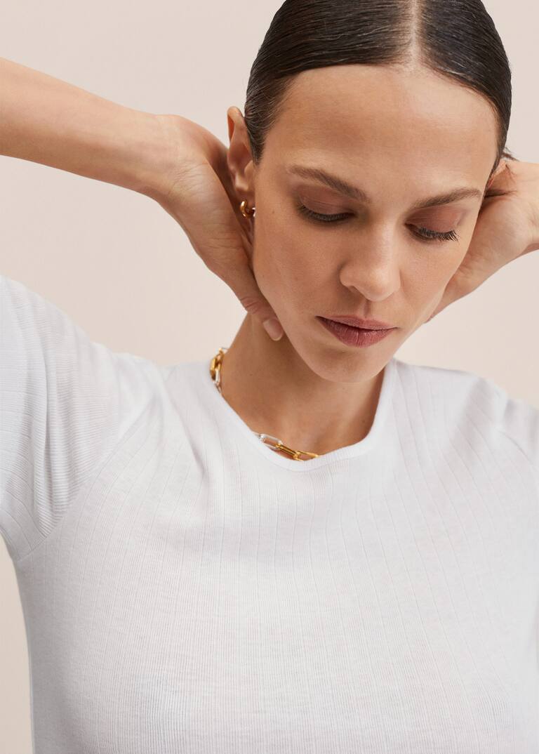 100 Cotton T Shirt Woman Mango Singapore