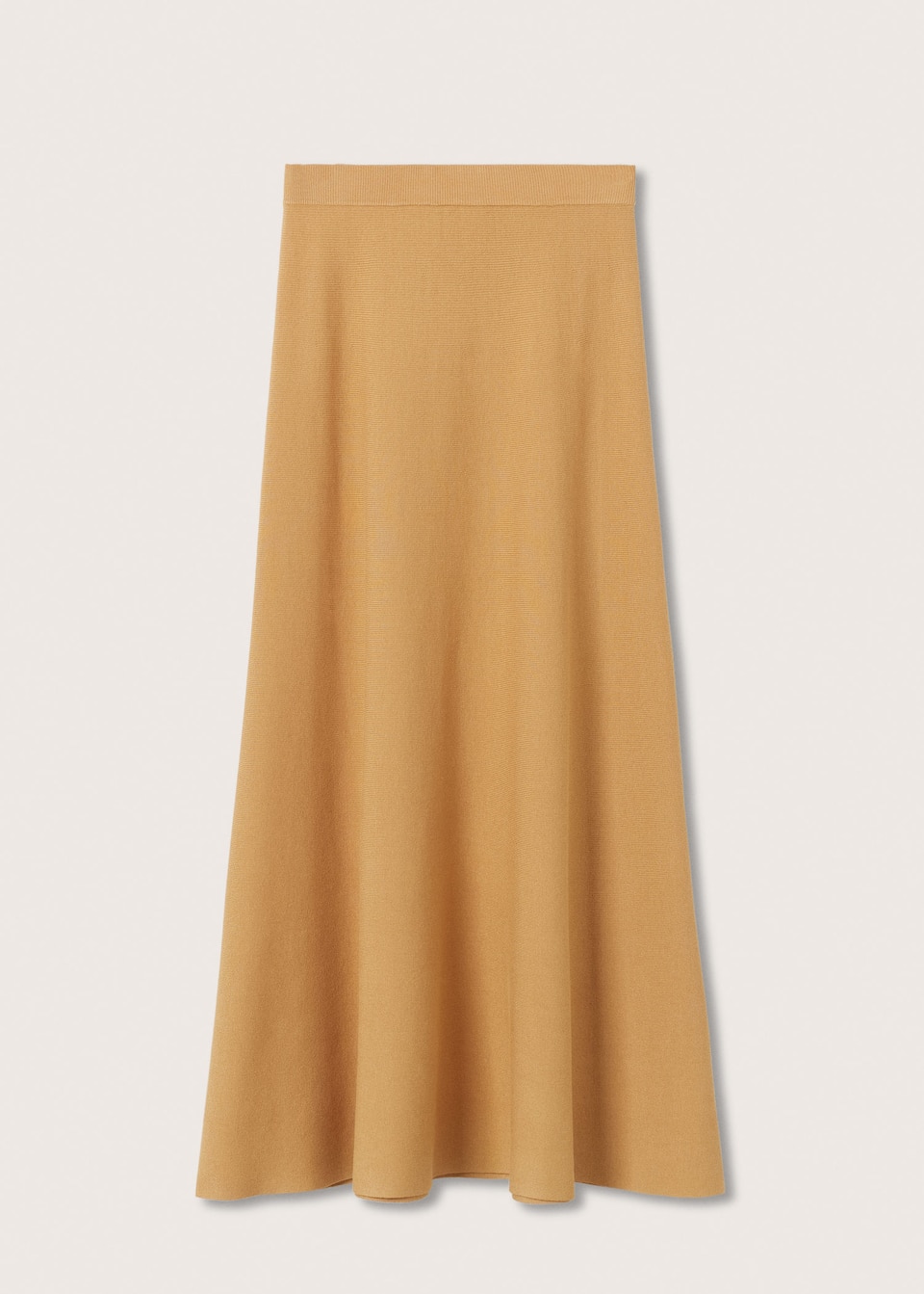 Falda larga punto - Mujer | MANGO OUTLET España Falda larga punto - Mujer | MANGO OUTLET España