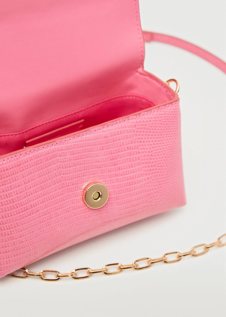 Bolso Solapa Cadena Mujer Mango Outlet España