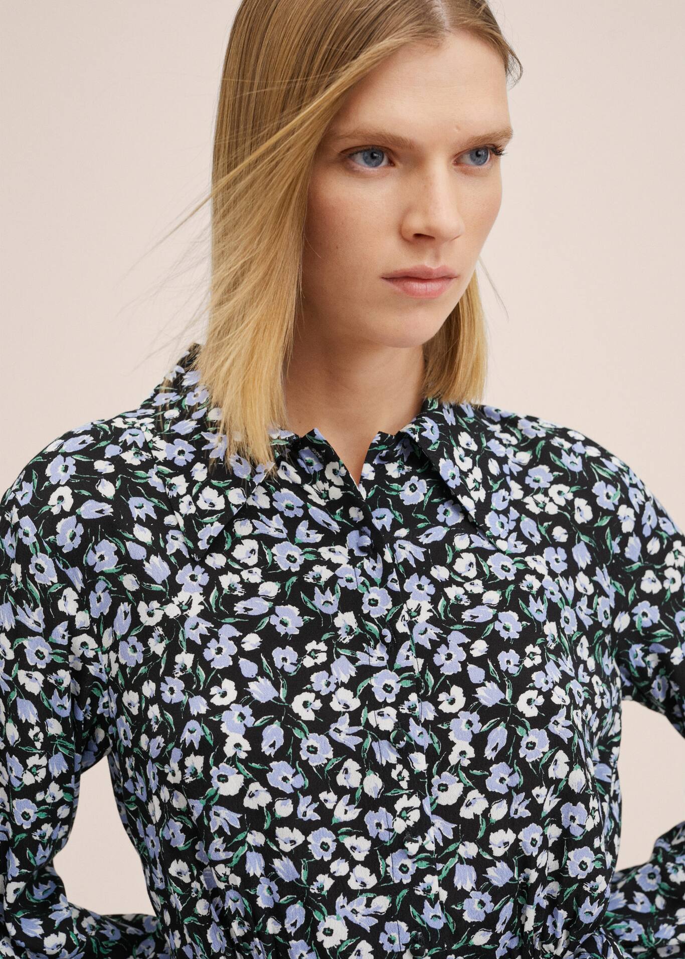 Flower Print Dress Women Mango Outlet Usa