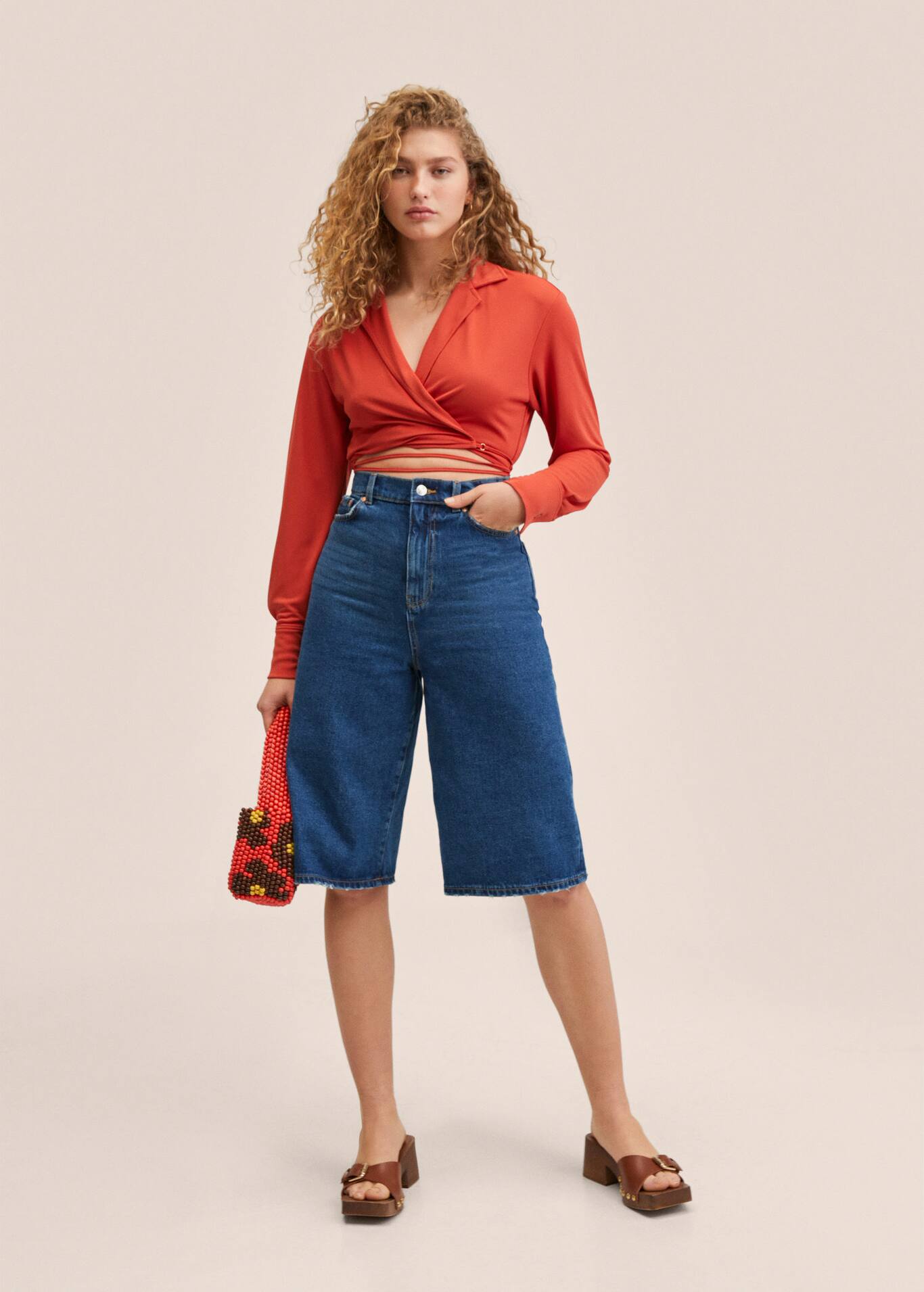 Bermudas vaqueras - Mujer | MANGO OUTLET España