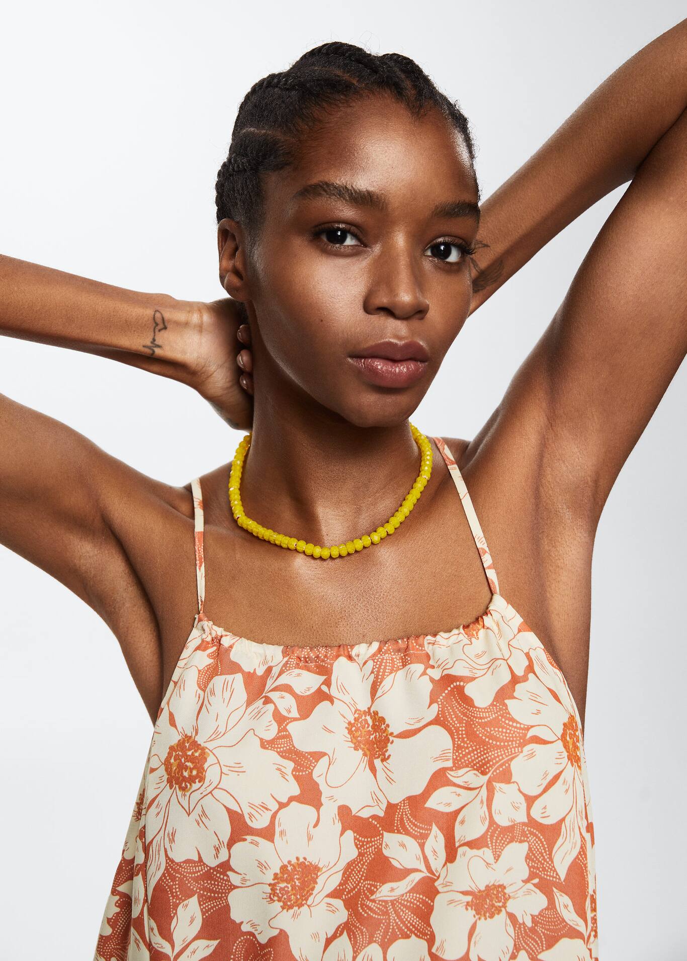 Flower Print Dress Women Mango Outlet Usa