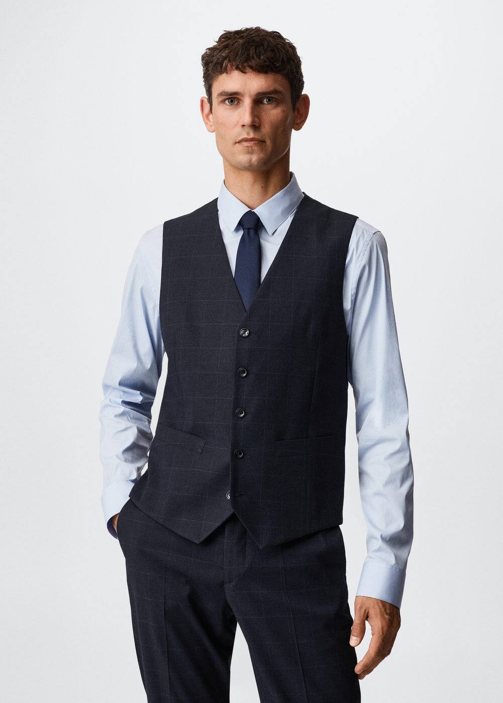 Armilla vestir slim fit - Home | MANGO OUTLET Andorra