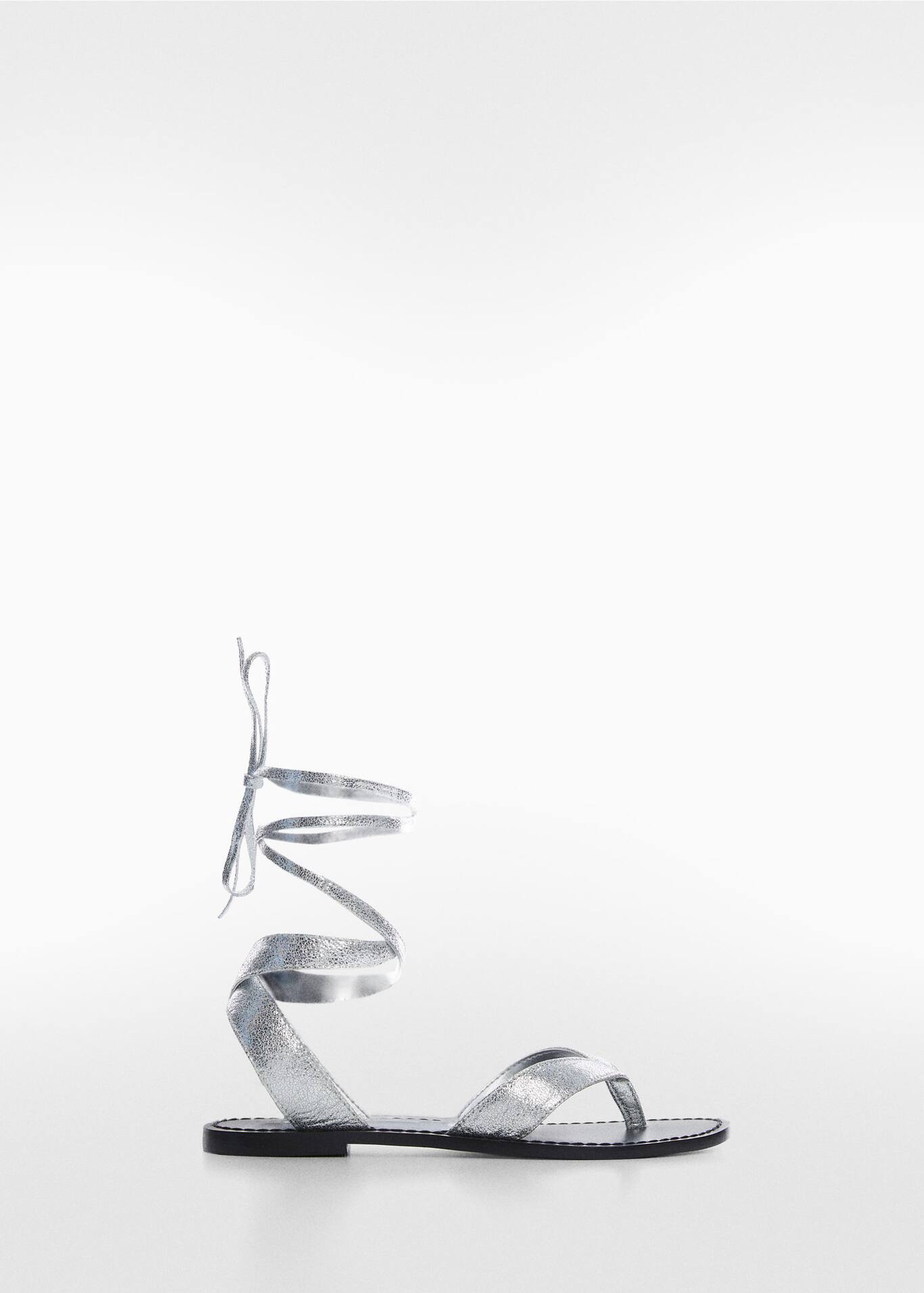 Criss-cross straps sandals - Girls | MANGO OUTLET Denmark