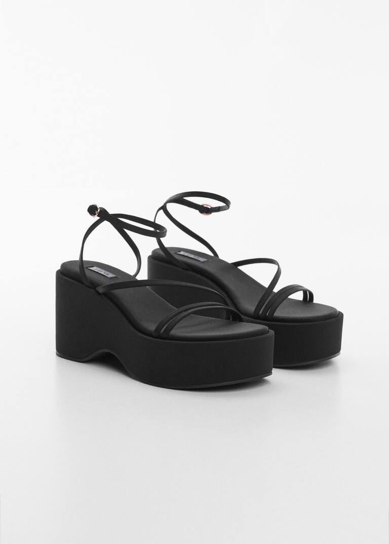 Platform Strap Sandals Women Mango Usa