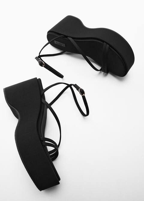 Platform Strap Sandals Women Mango Usa