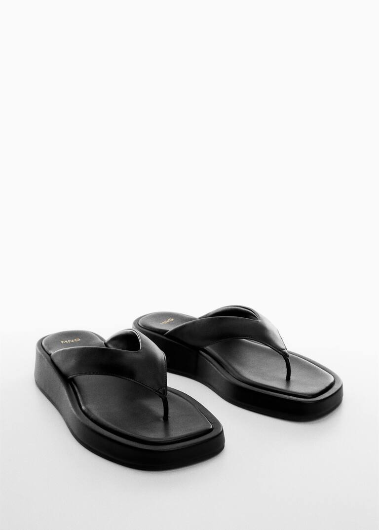 Platform strap sandals - Women | Mango USA