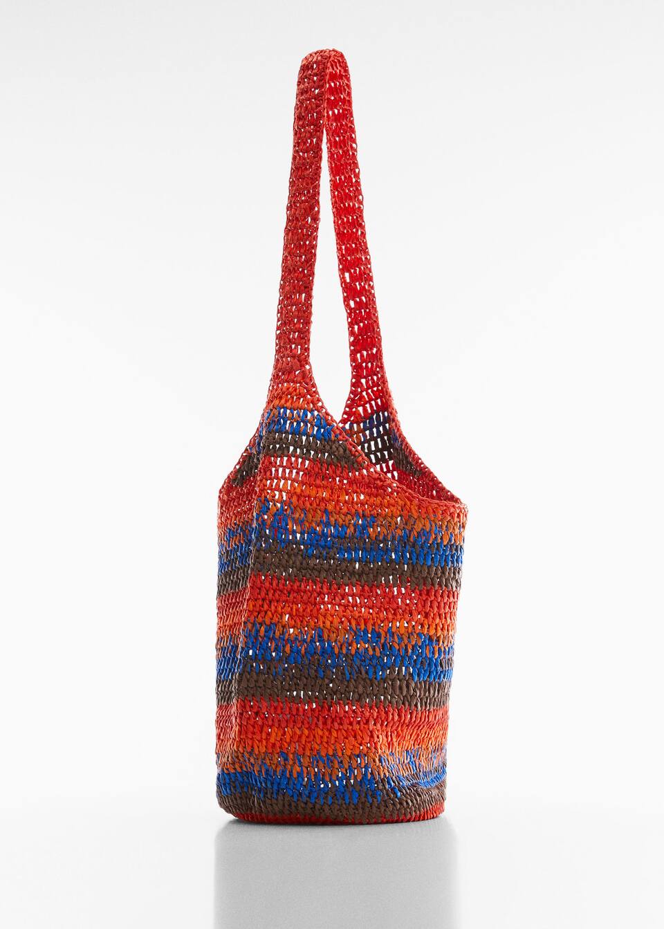 Bolso Fibra Natural Mujer Mango España