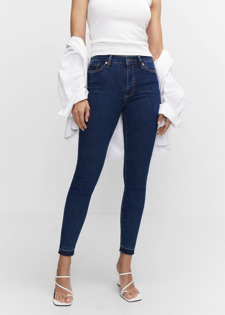 Jeans Skinny Tiro Alto Mujer Mango México