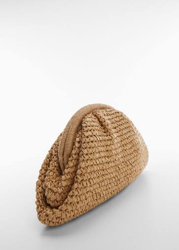 Bolso Mano Fibra Natural Mujer Mango Colombia