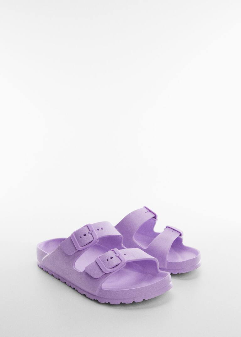 Flip Flops Buckles Women Mango Usa