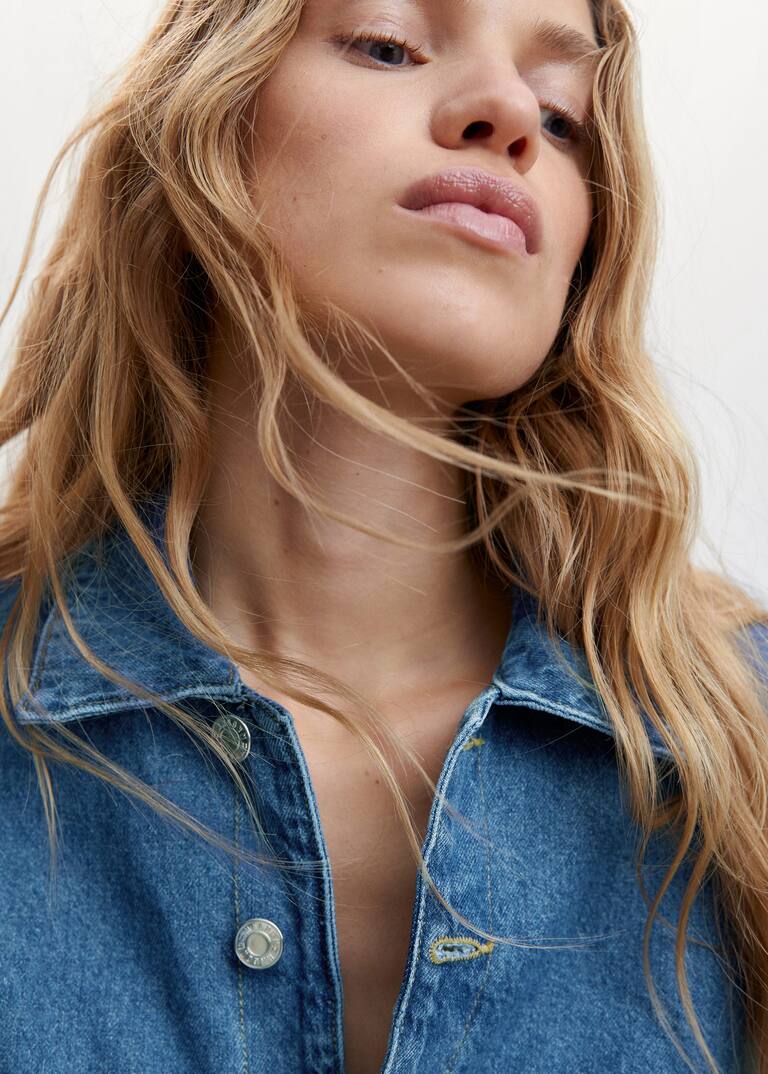 Long Denim Jumpsuit Women Mango United Kingdom