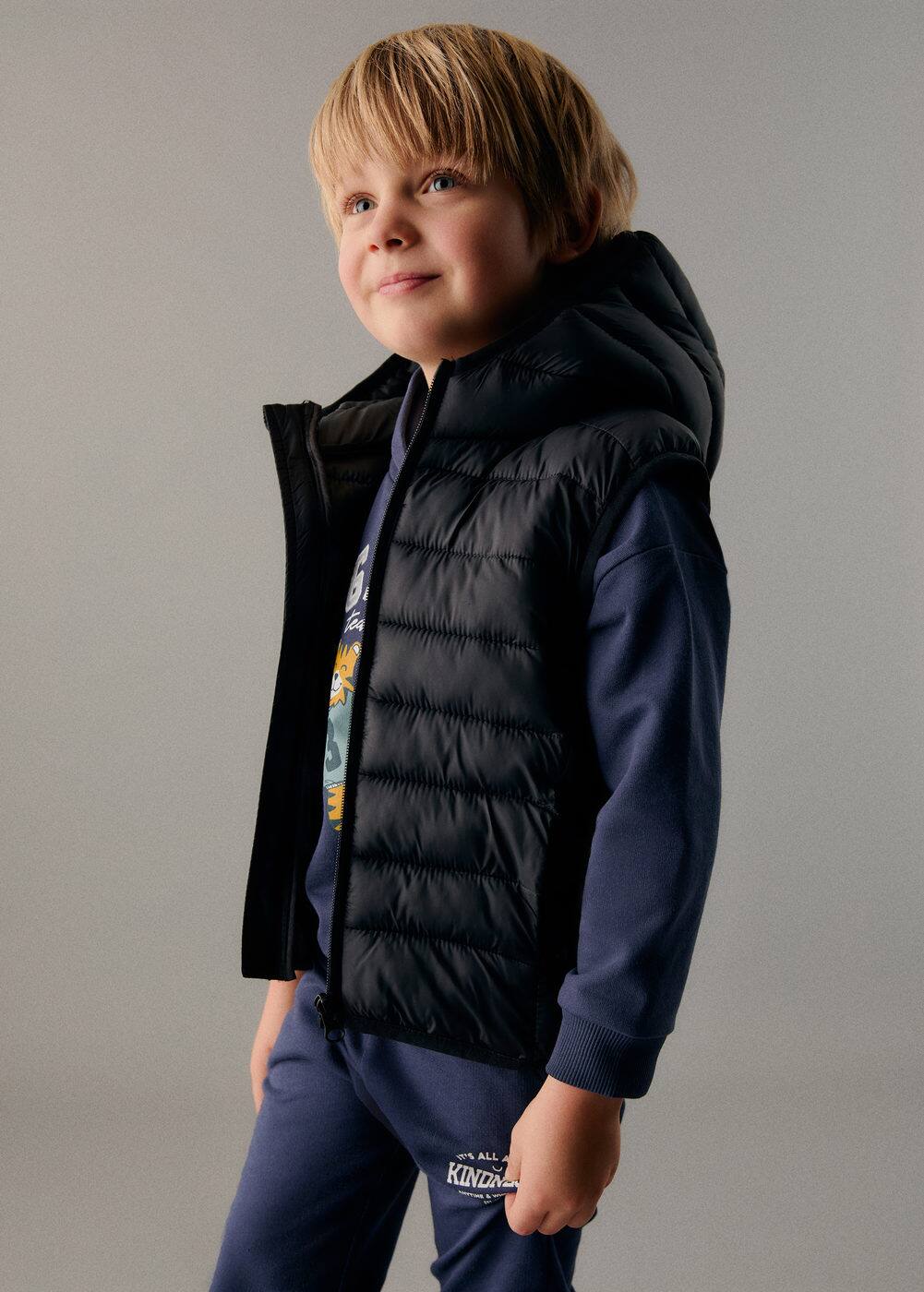 Hooded quilted gilet - Woman | Mango Qatar