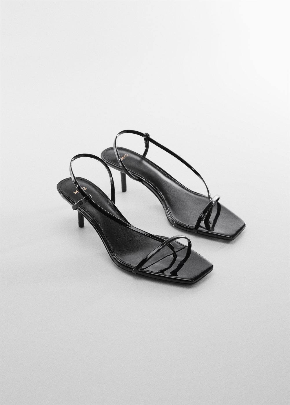 Strappy heeled sandals - Woman | Mango Cyprus (Euros)