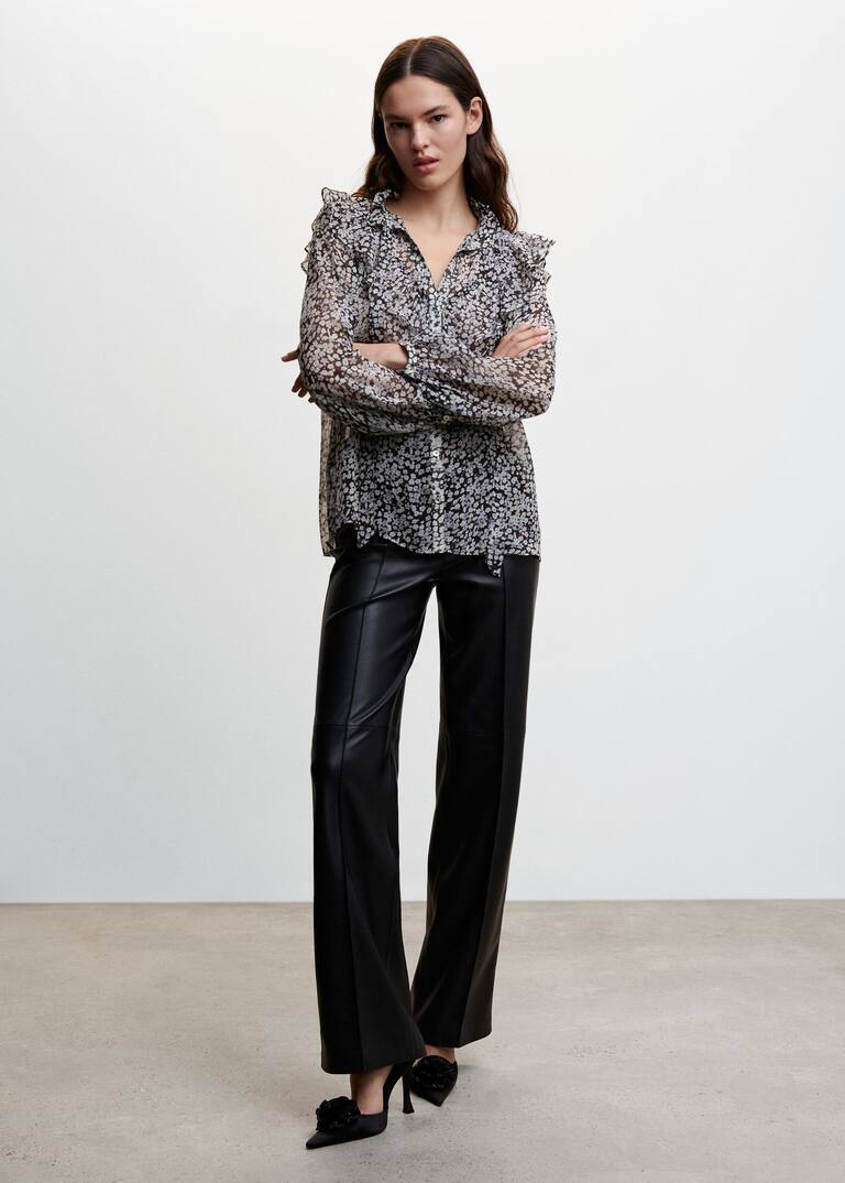 Floral print blouse - Women | Mango USA