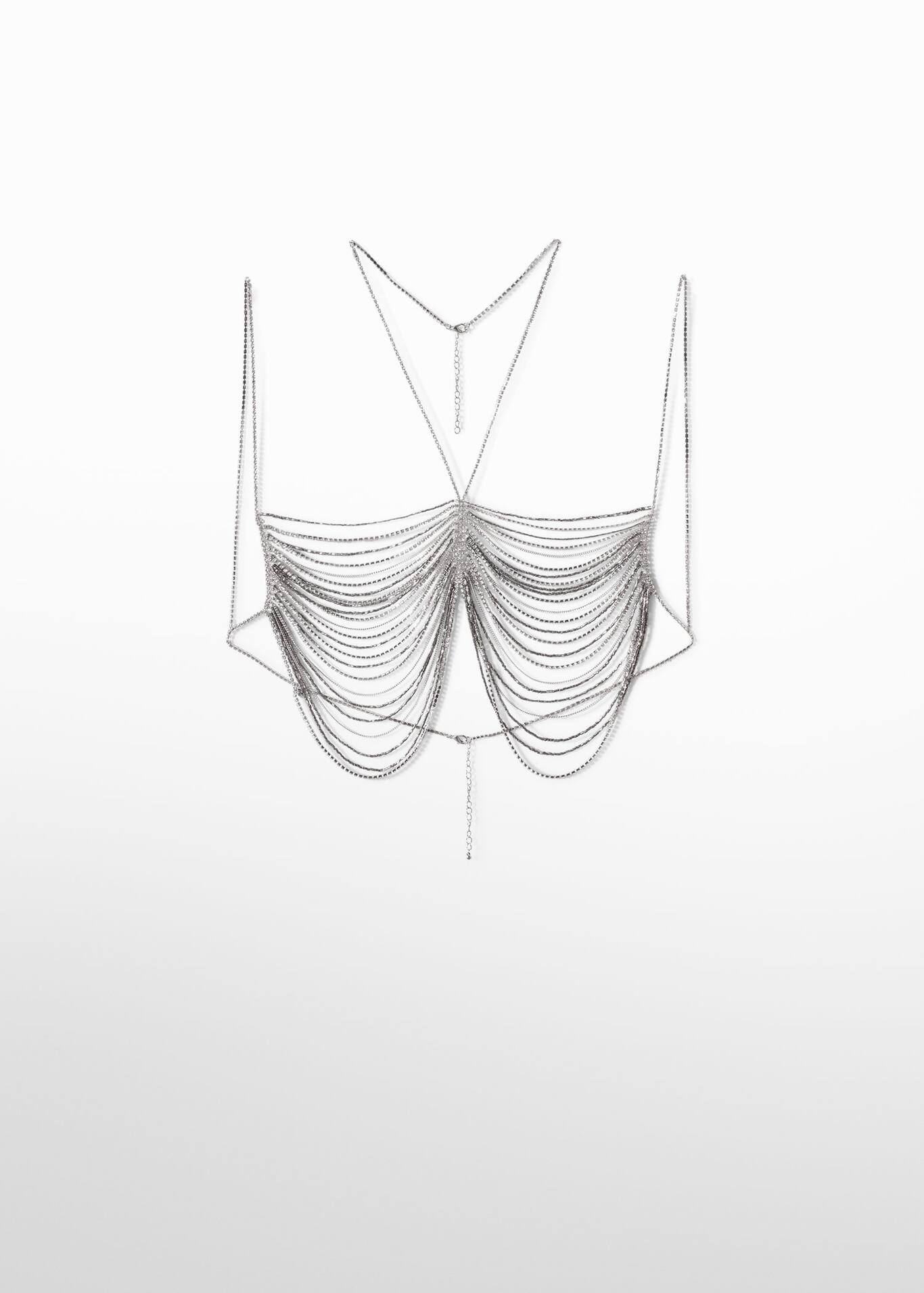 Strassverzierter neckholder-bh - Damen | MANGO OUTLET Österreich