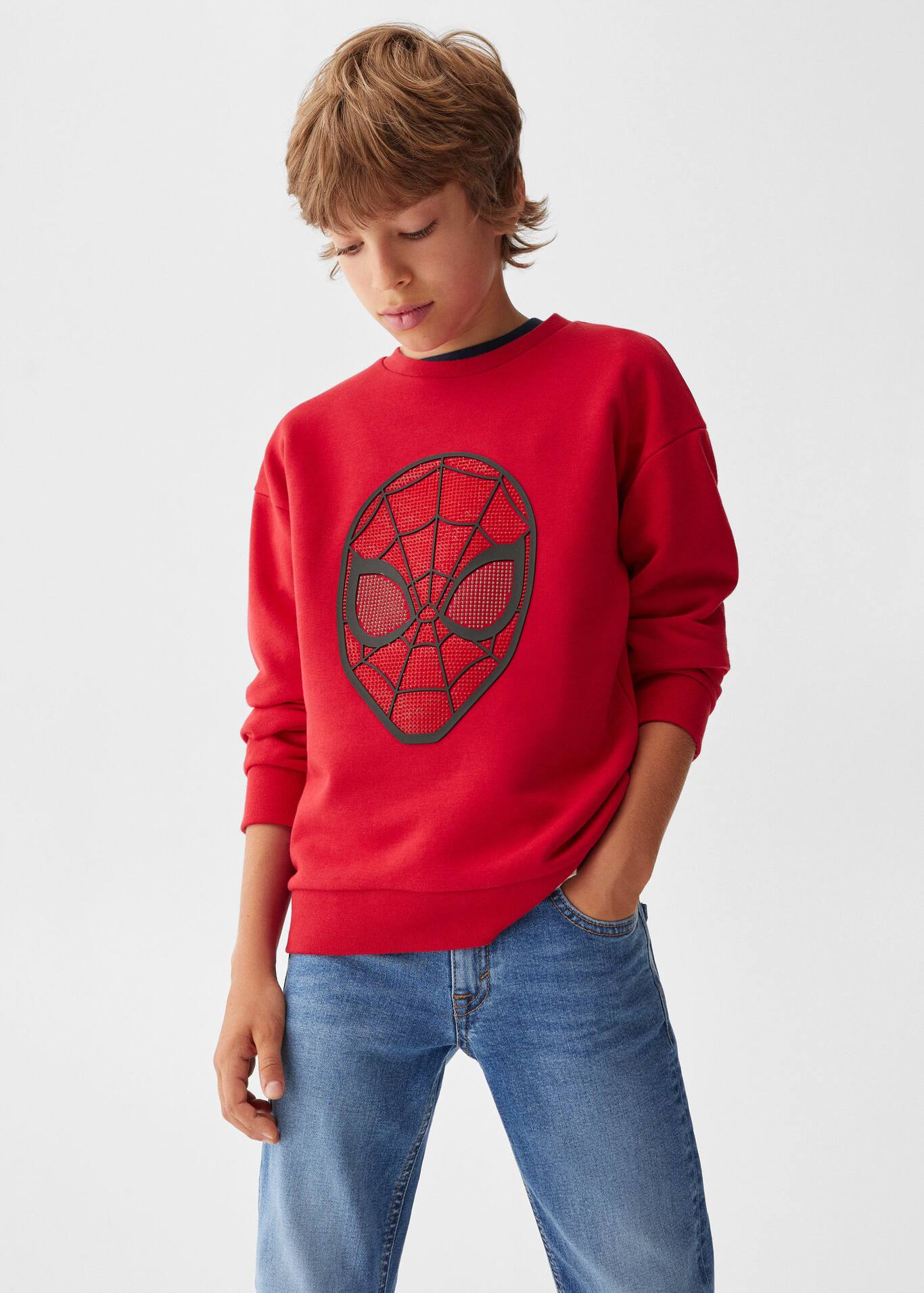 Spider Man Hoodie Women Mango Usa