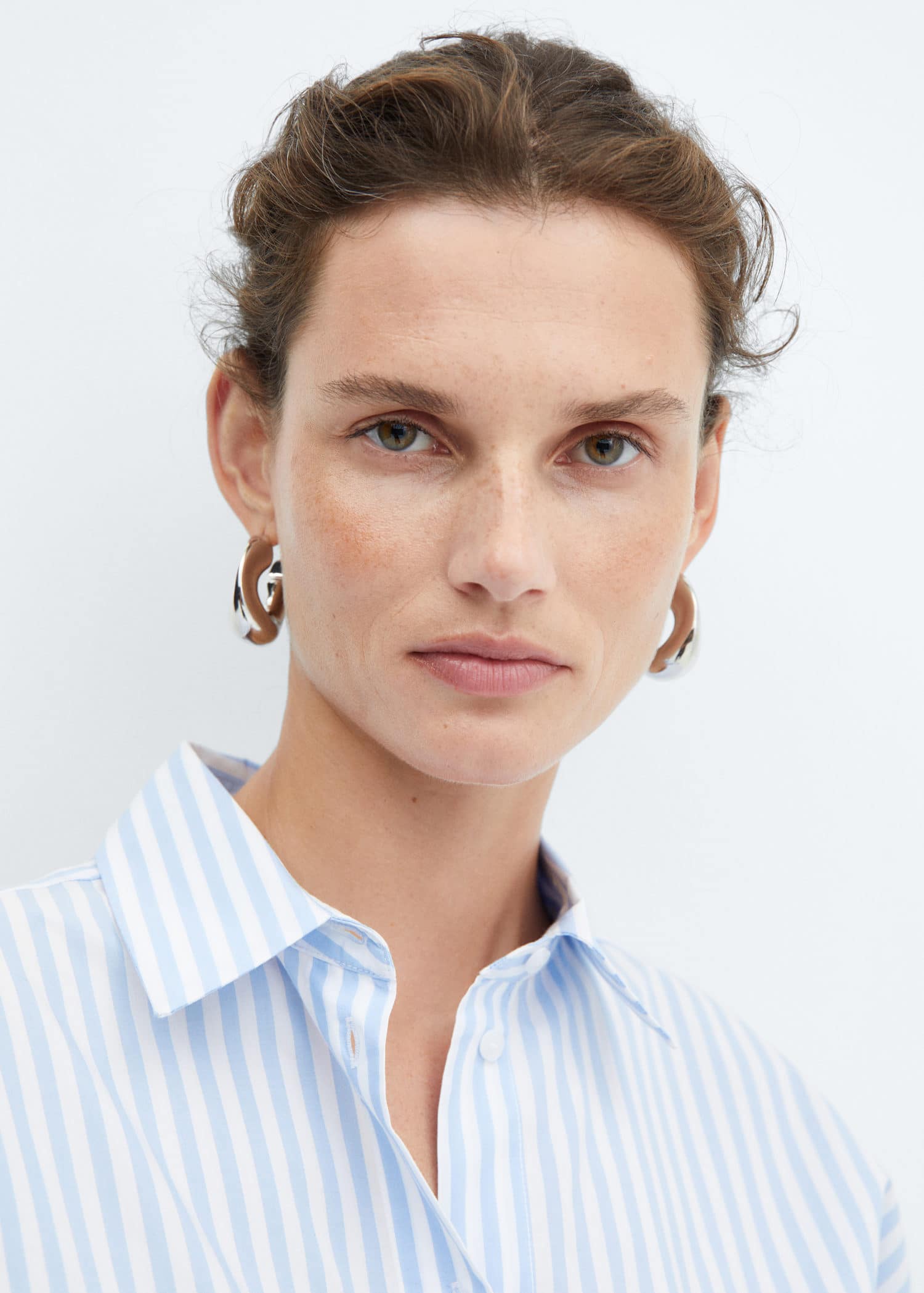 Oversized Overhemd Met Zakken Dames Mango Nederland