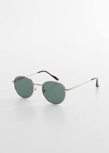 Round Metal Rimmed Sunglasses Women Mango Usa
