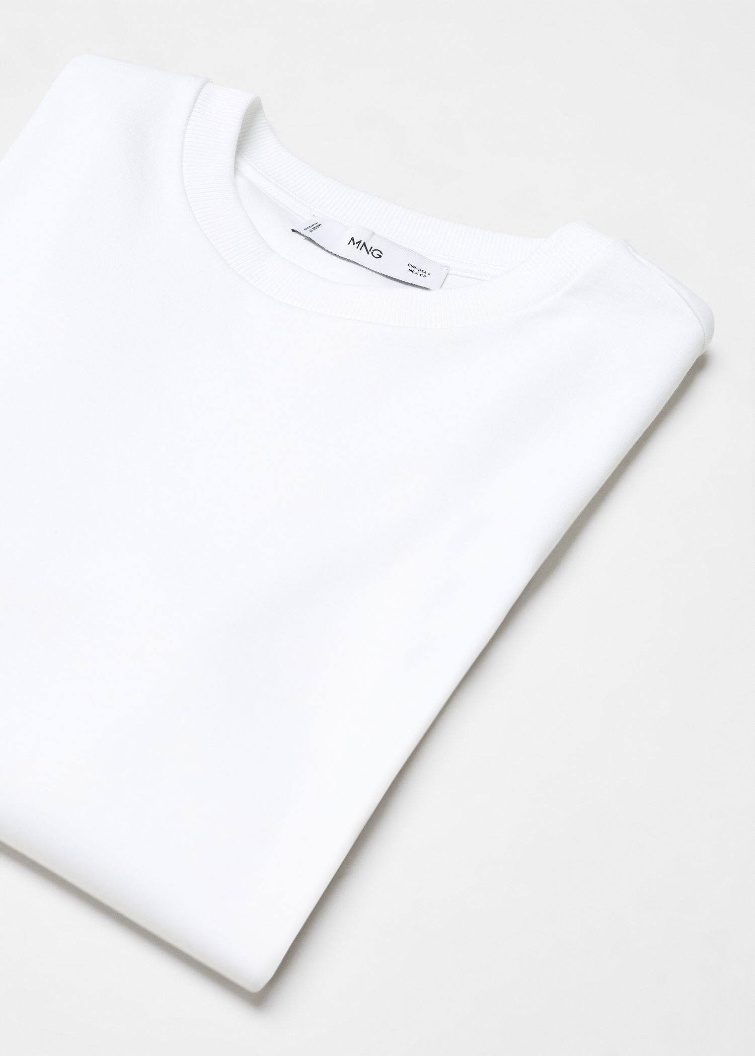 Premium Cotton T Shirt Woman Mango Singapore