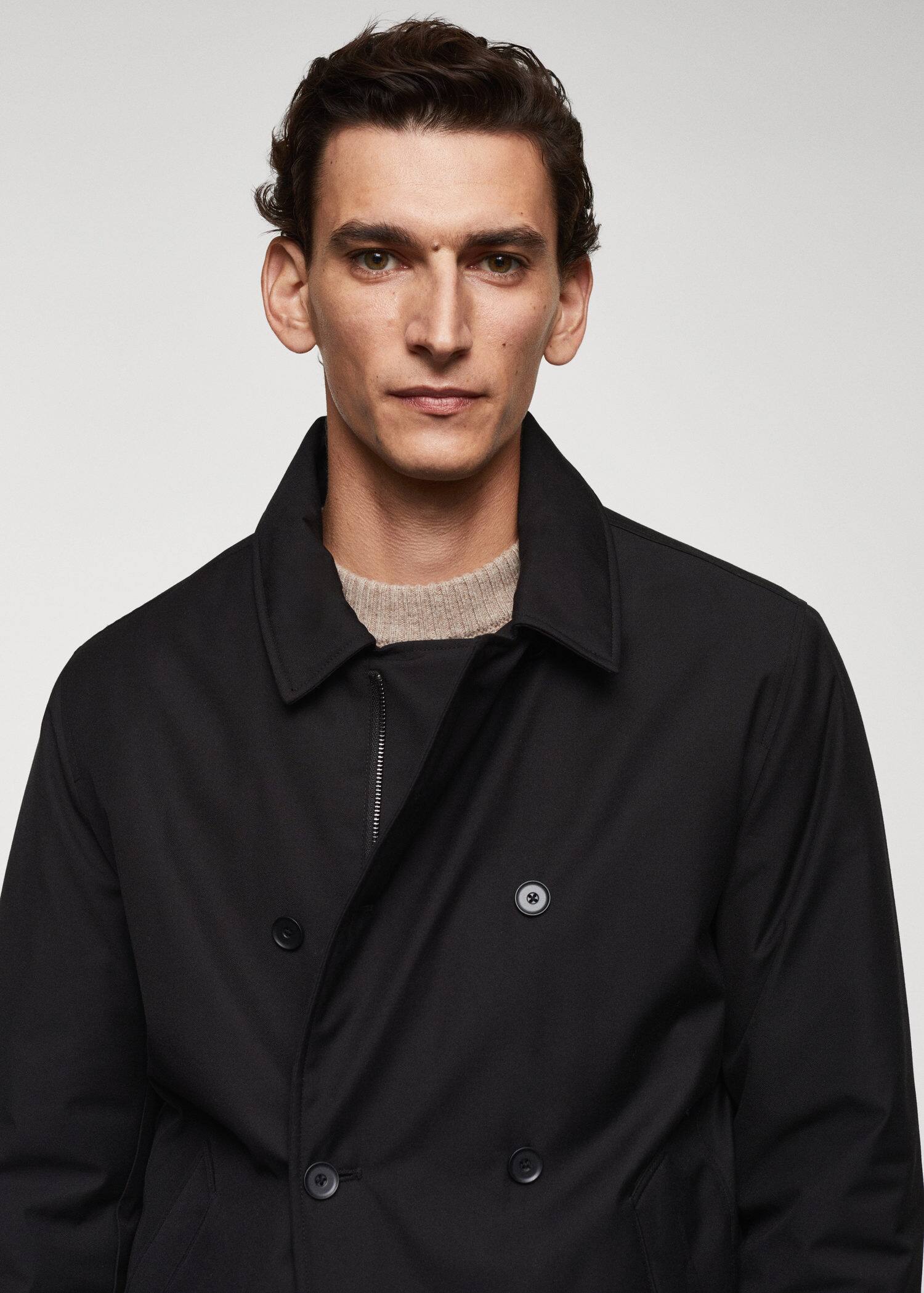 Water Repellent Padded Jacket Men Mango Man Usa