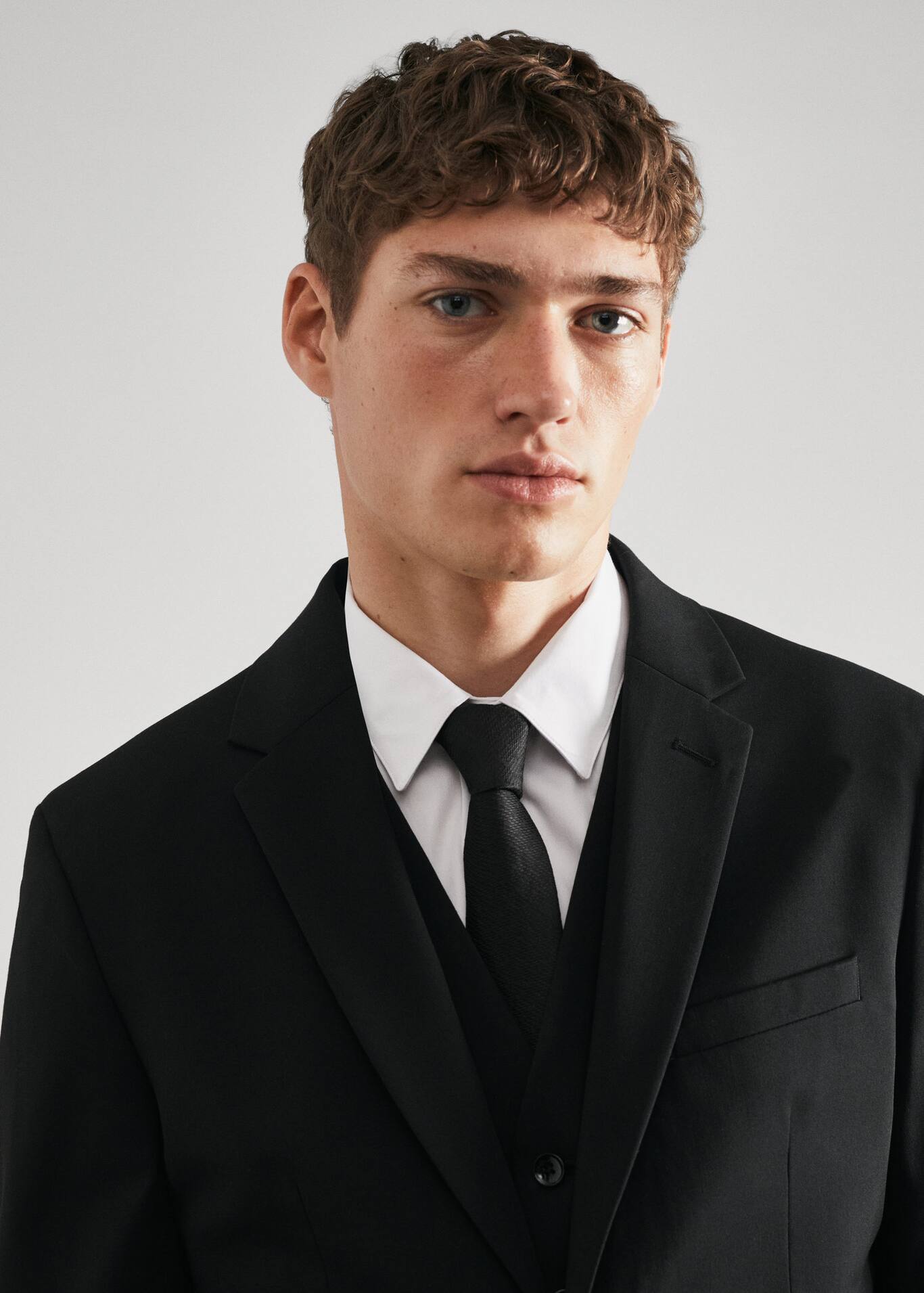 Super Slim Fit Suit Blazer In Stretch Fabric Men Mango Man Usa