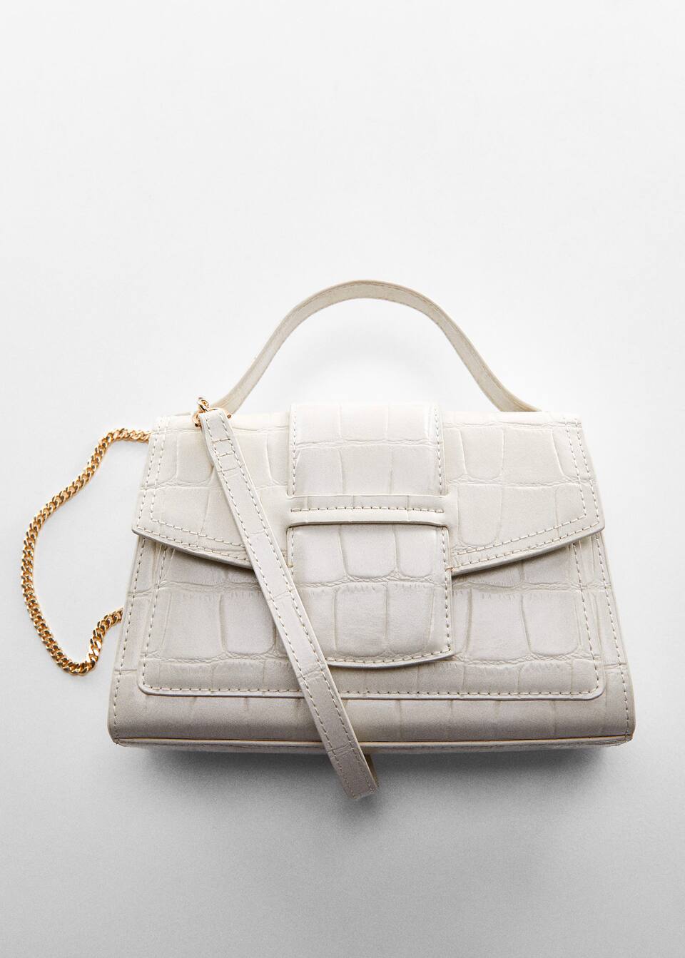Bolso Solapa Cadena Mujer Mango España