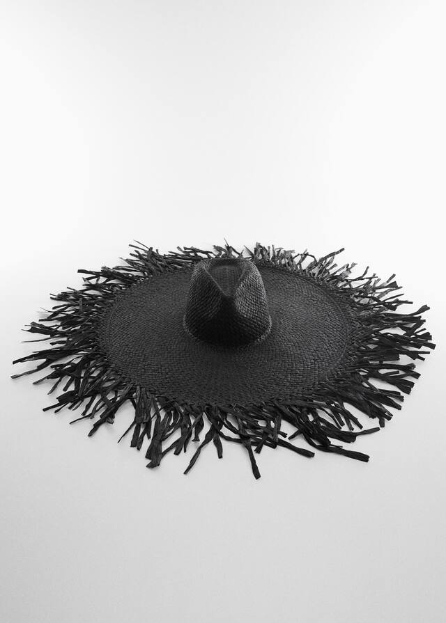 Natural Fiber Maxi Hat Women Mango USA Natural Fiber Maxi Hat Women Mango USA