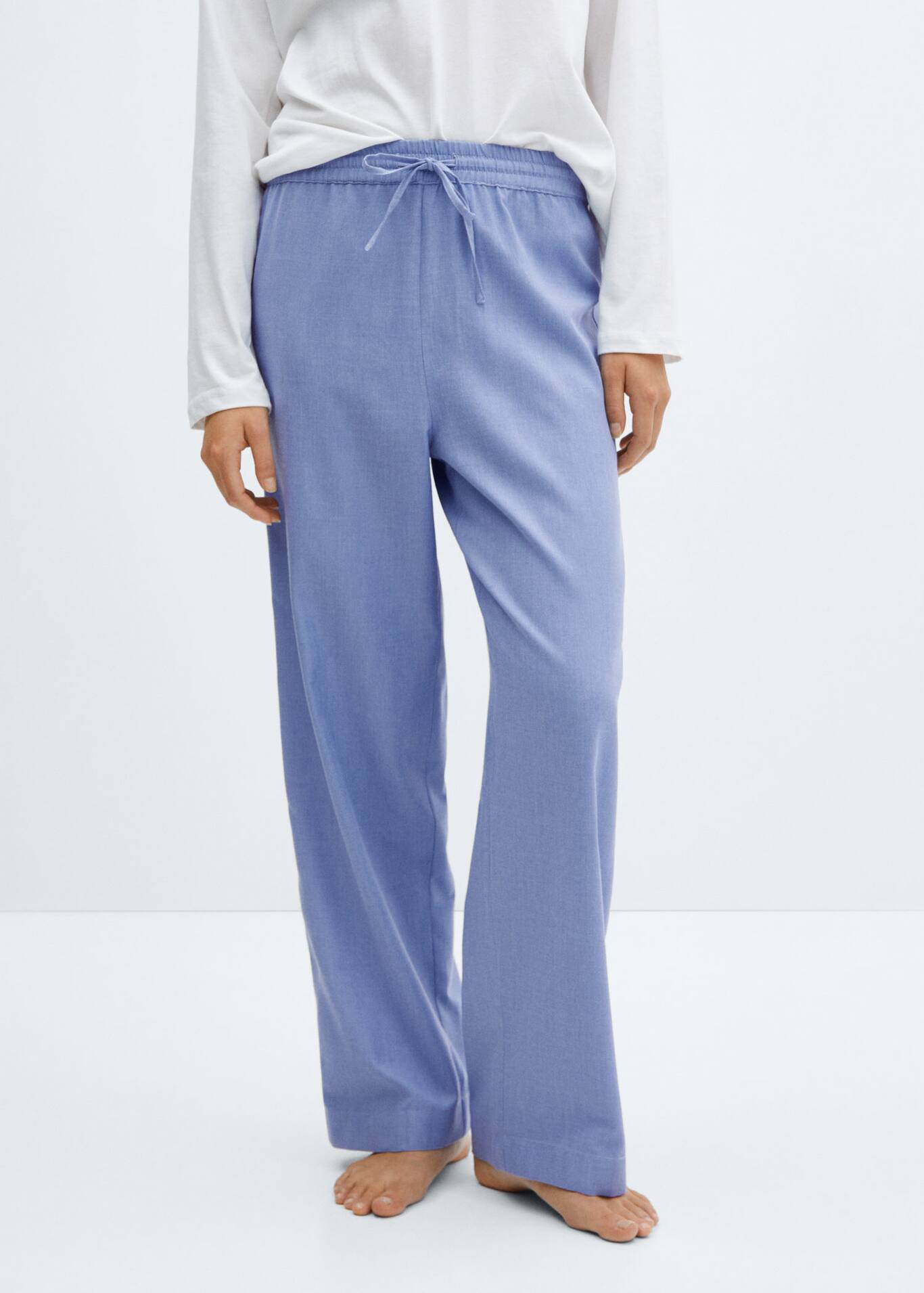 Combined Two Piece Pyjamas Woman Mango Outlet United Kingdom