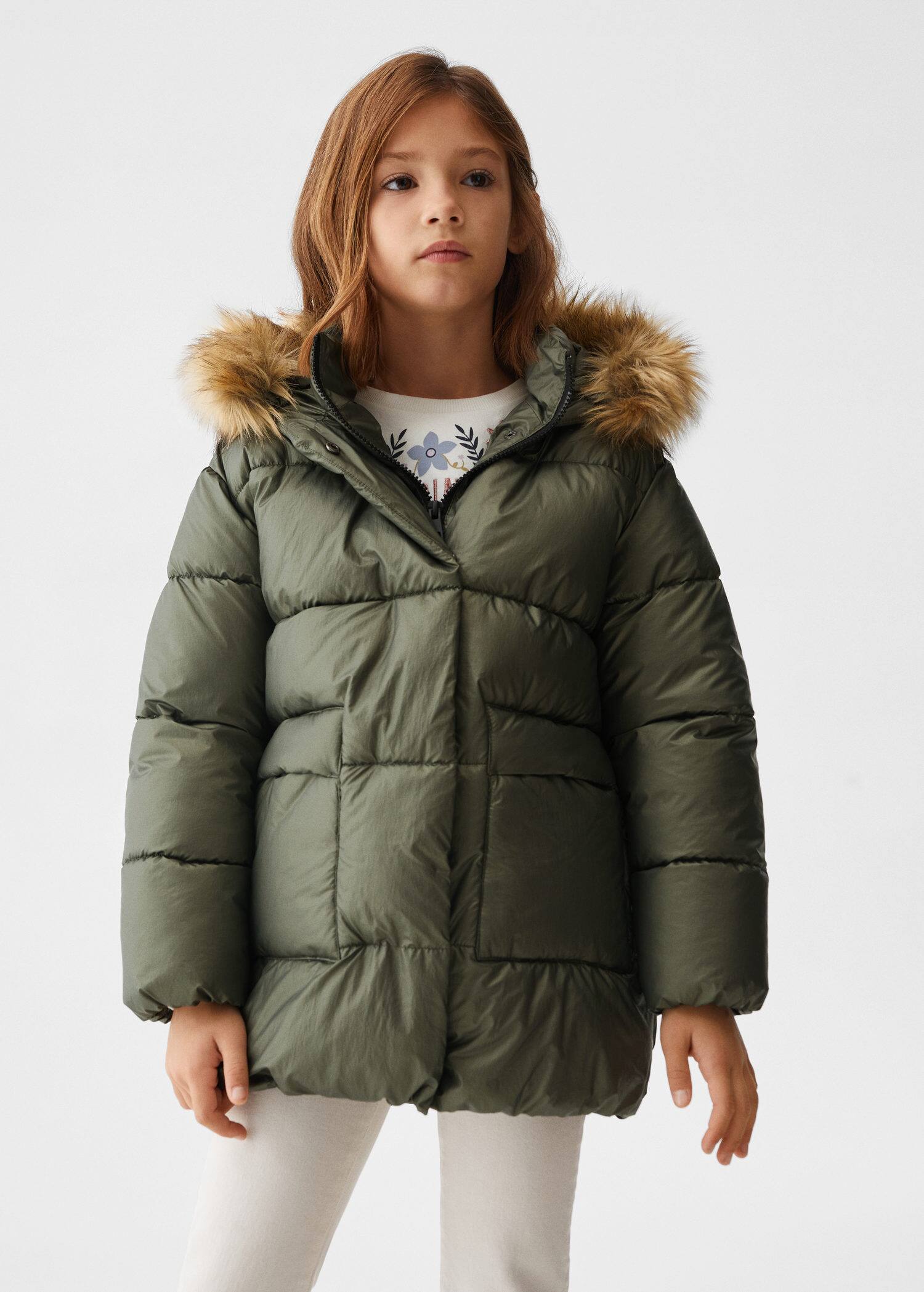 Stepp Anorak Mit Kapuze Damen Mango Deutschland