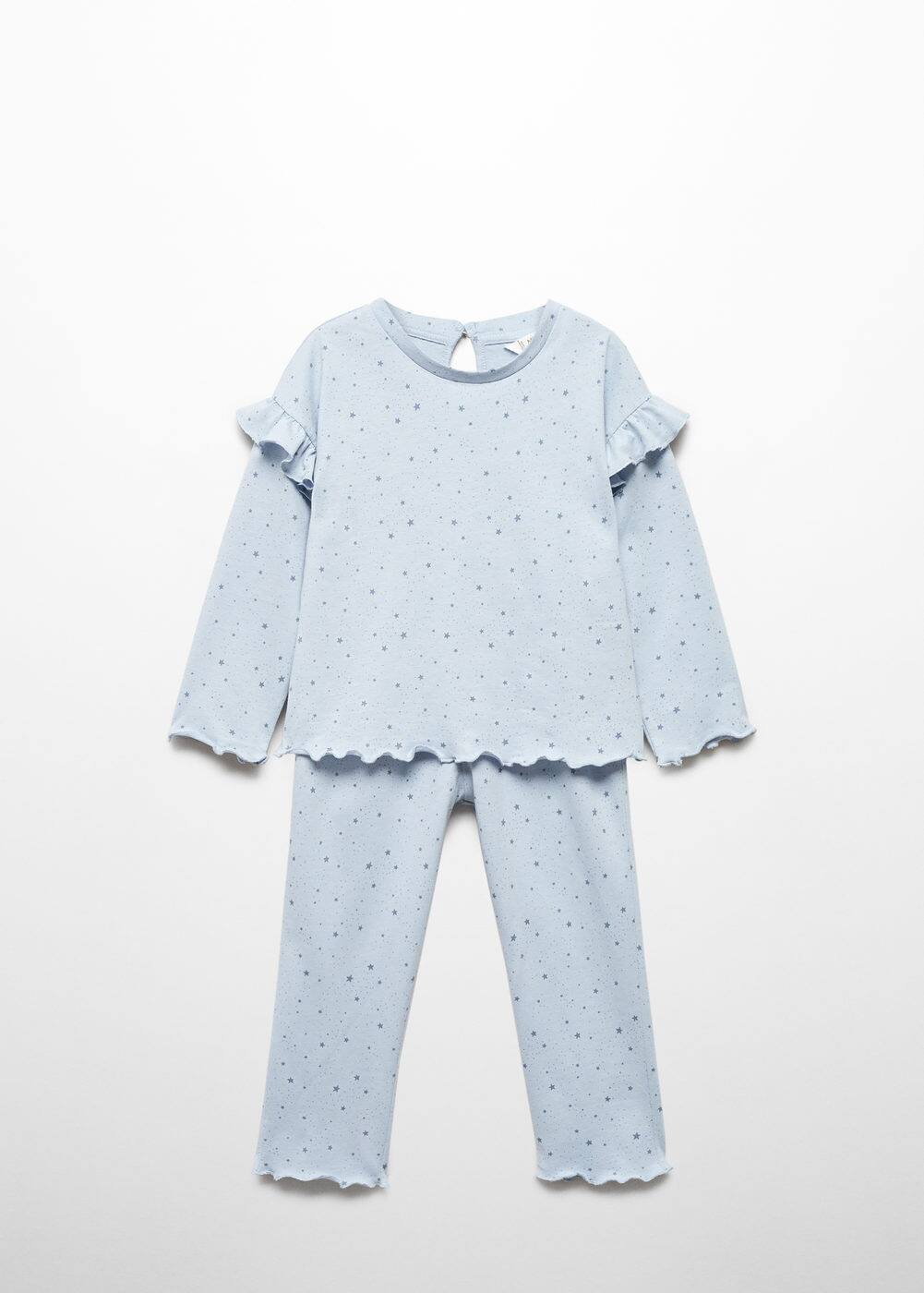 Star print pyjamas - Girls | MANGO OUTLET USA