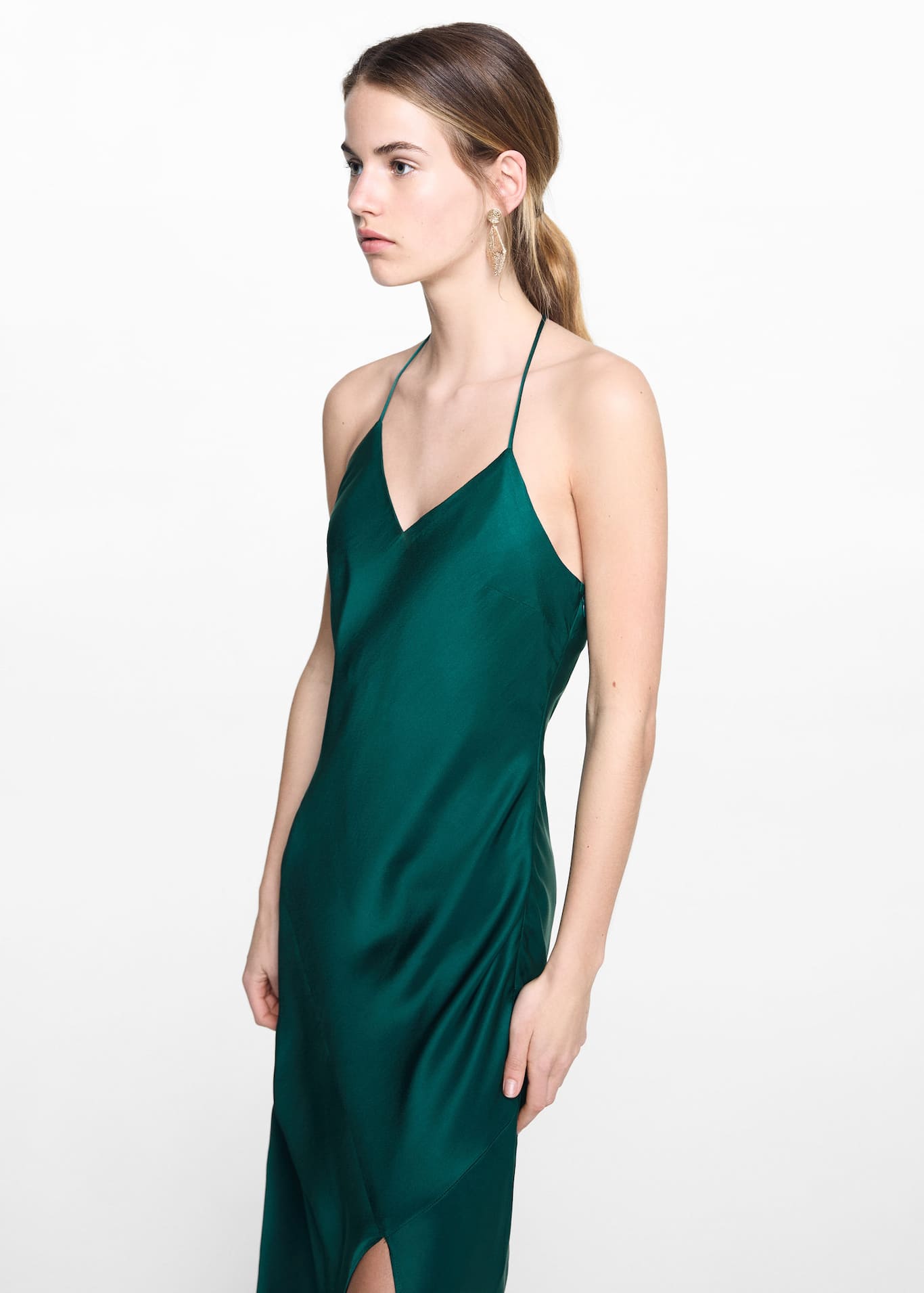 Slit Long Dress Teenage Girl Mango Teen Benin