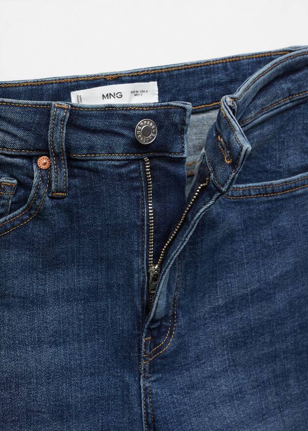 Jeans Skinny Tiro Alto Mujer Mango Colombia