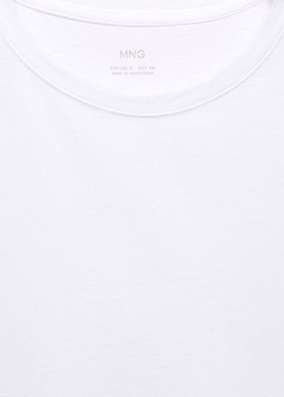 100 Cotton T Shirt Woman Mng Australia