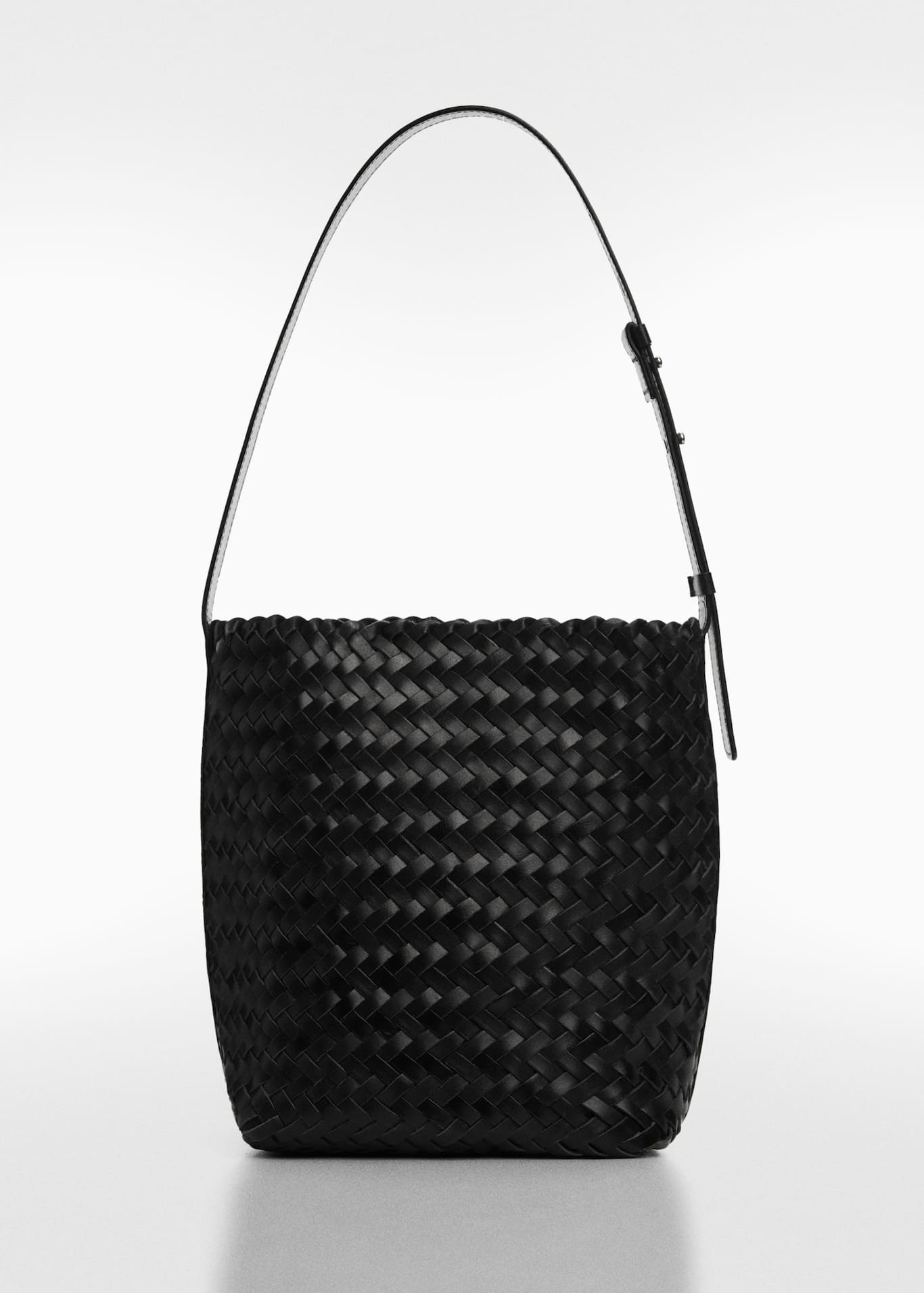 Braided Leather Bag Women Mango USA braided-leather-bag-women-mango-usa