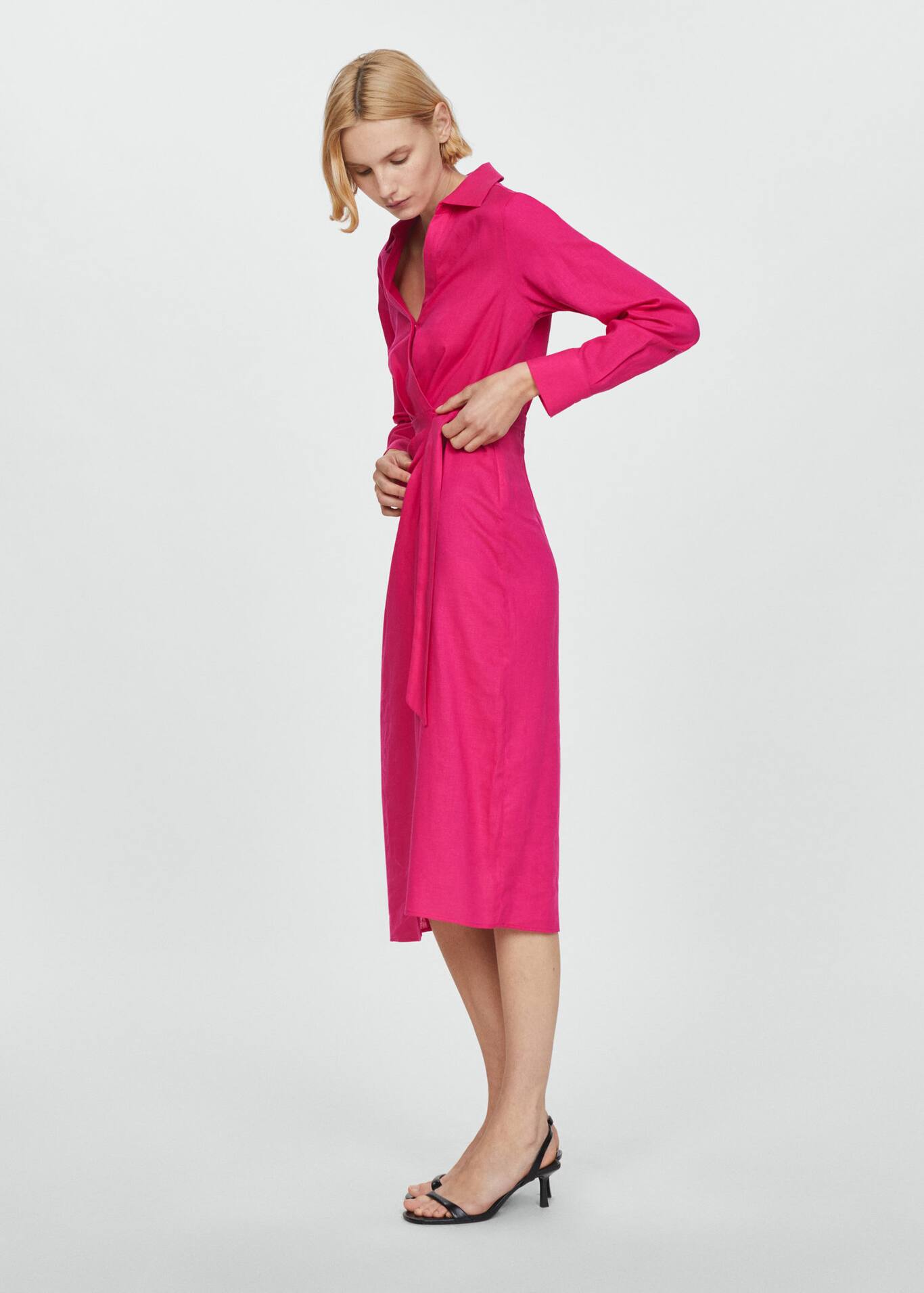 Roze Strik Vector
