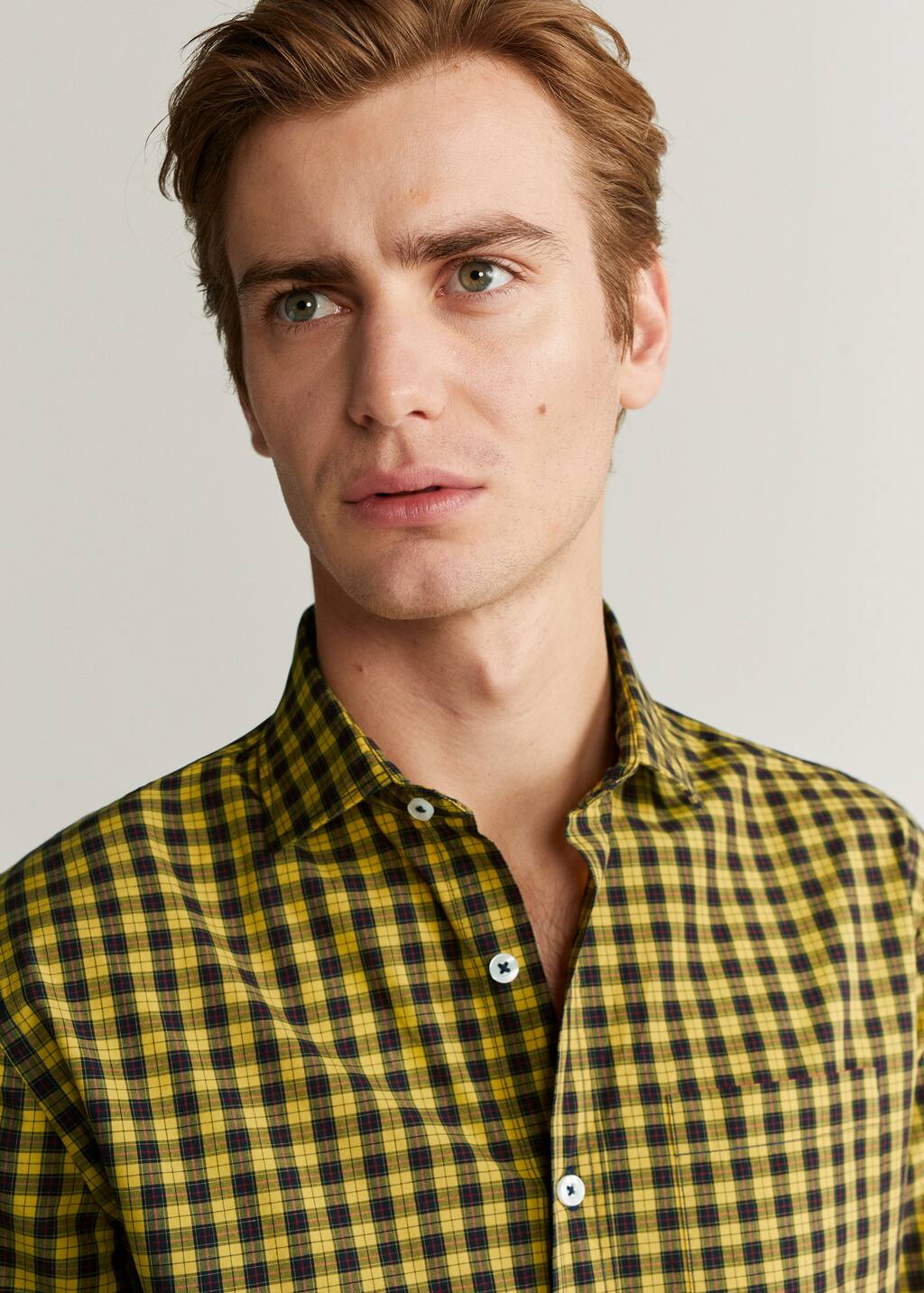 Mango Regular Fit Check Cotton Shirt 6703287812