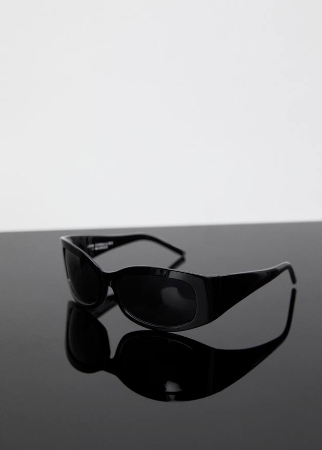 Oval Frame Sunglasses Women Mango Usa