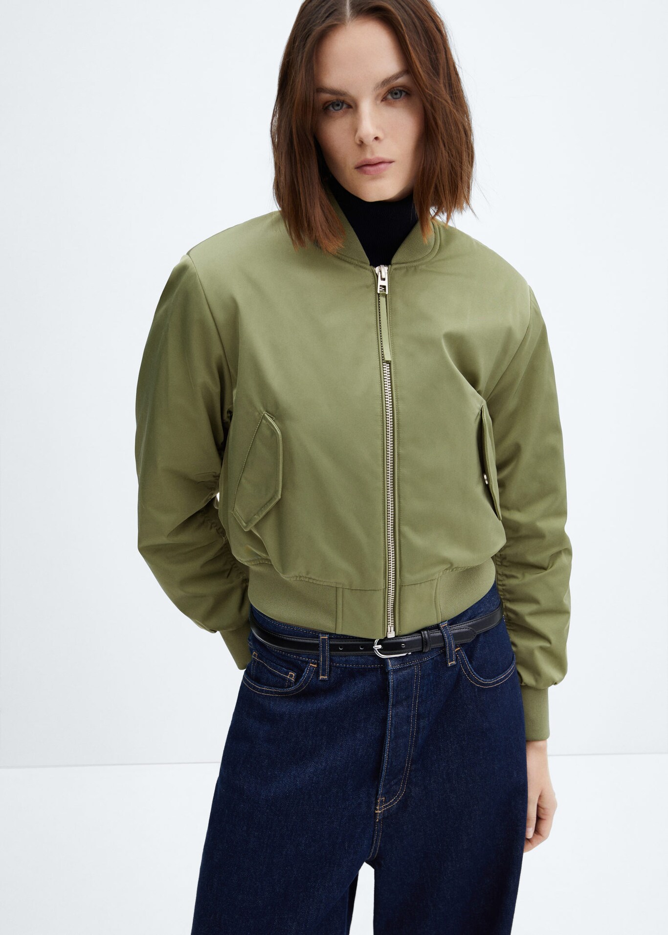 Oversized Bomber Jacket Women Mango United Kingdom