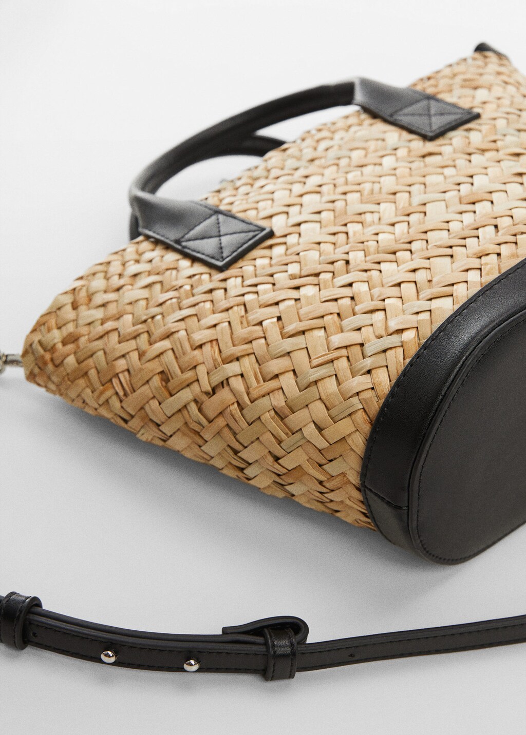 Bolso Capazo Fibra Natural Mujer Mango México
