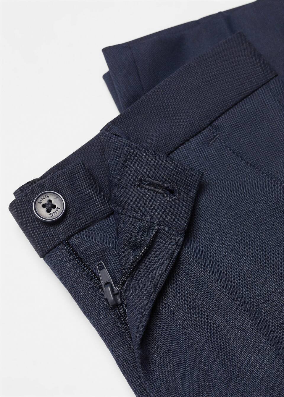 Straight Suit Trousers Woman Mango Ethiopia