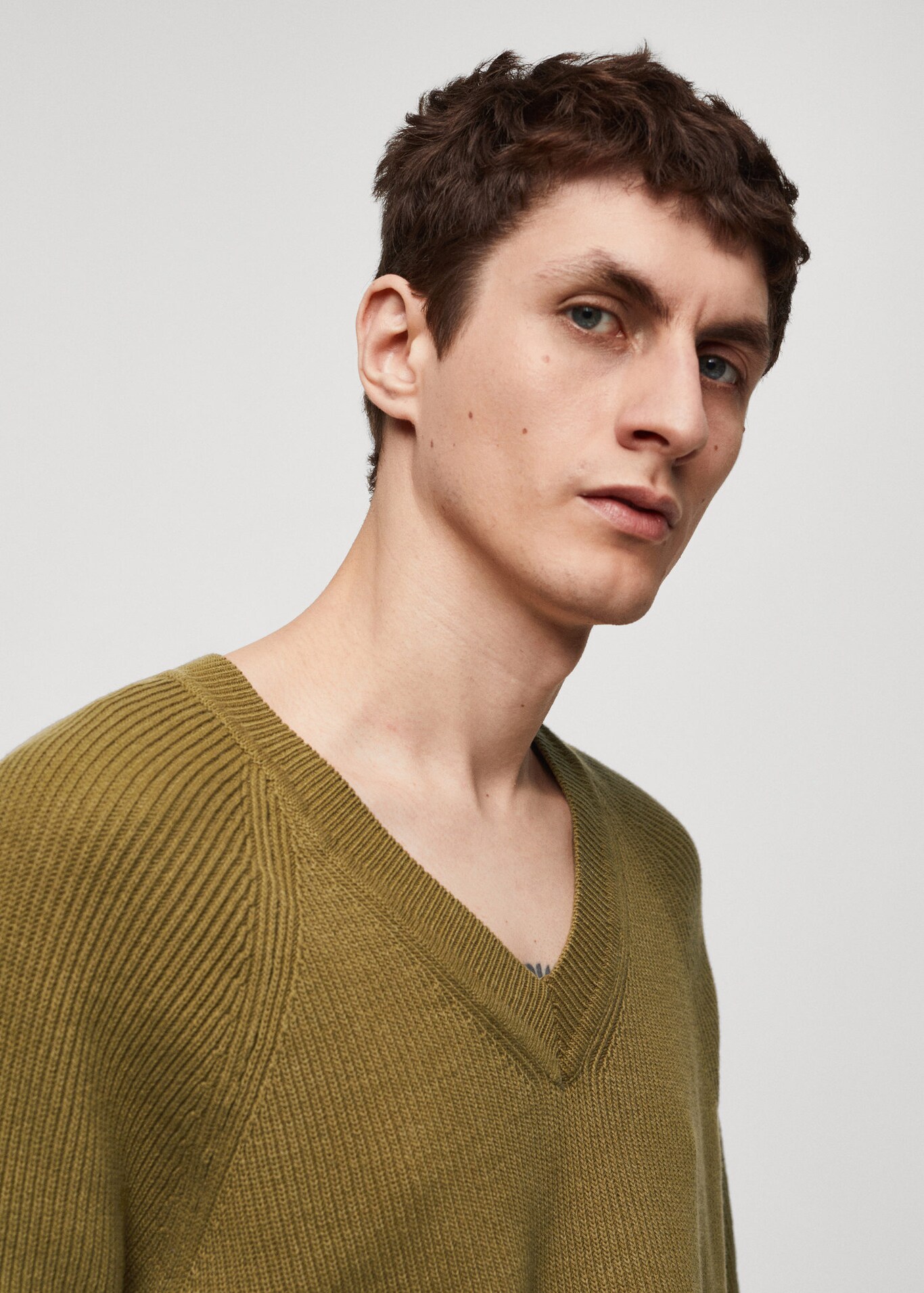Short Sleeve Knitted T Shirt Men Mango Man Usa