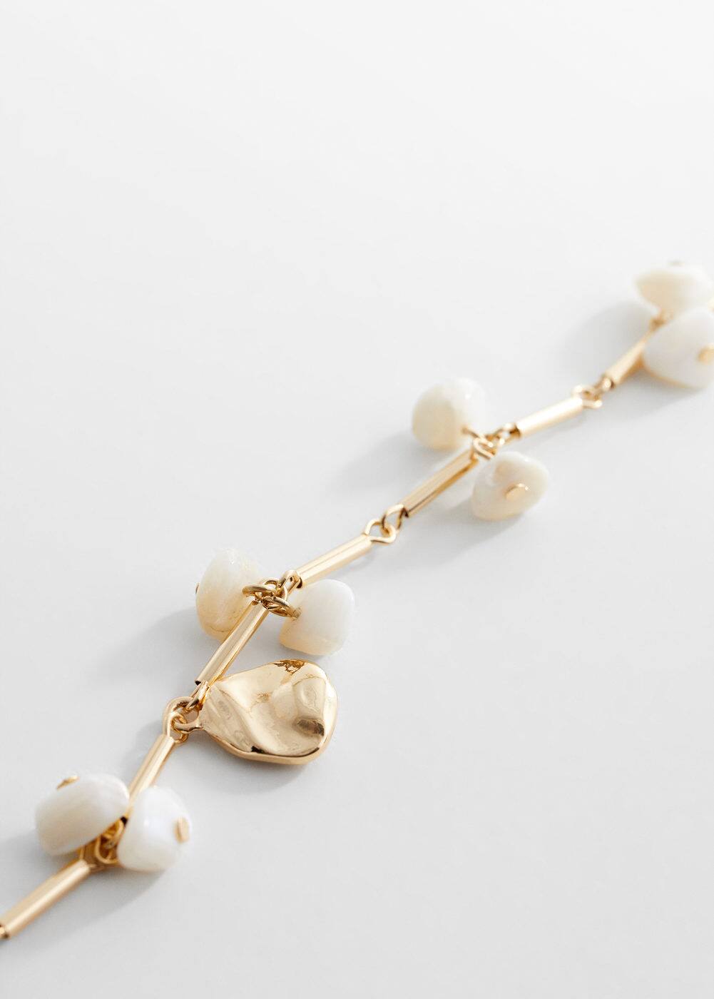 Shell chain necklace - Woman | Mango Cyprus (Euros)