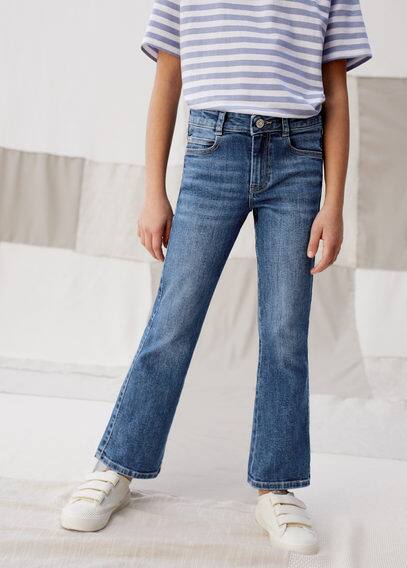 İspanyol paçalı jean pantolon