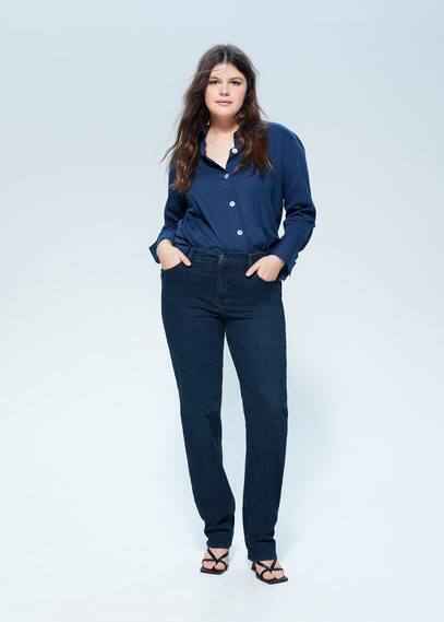 Düz kesim Theresa jean pantolon