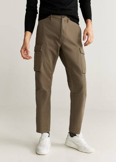 Pamuklu kargo pantolon