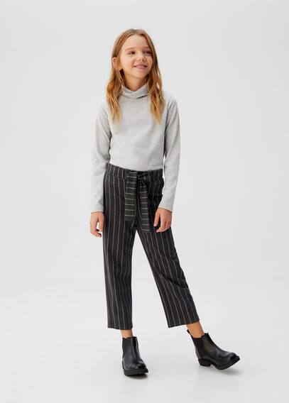 Balıkçı yakalı organik pamuklu tişört