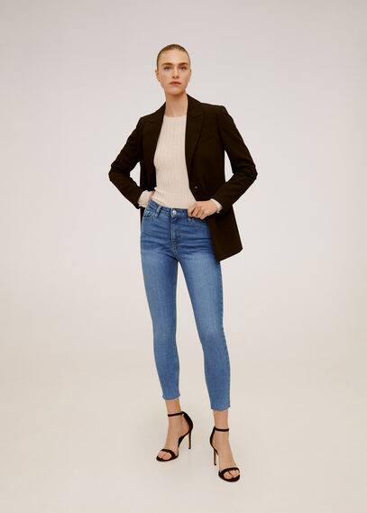 Kısa paçalı skinny Isa jean pantolon