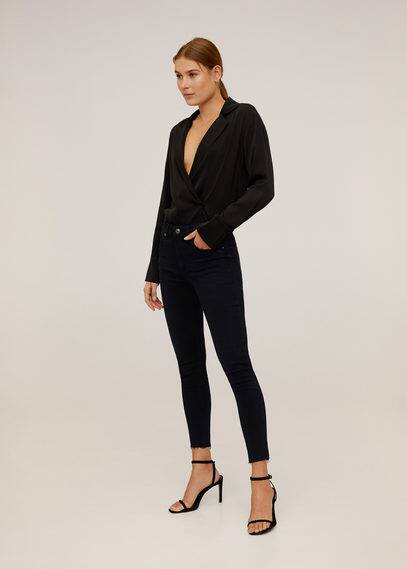 Kısa paçalı skinny Isa jean pantolon