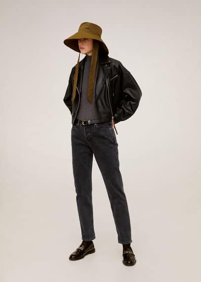 Relaxed kesim jean pantolon